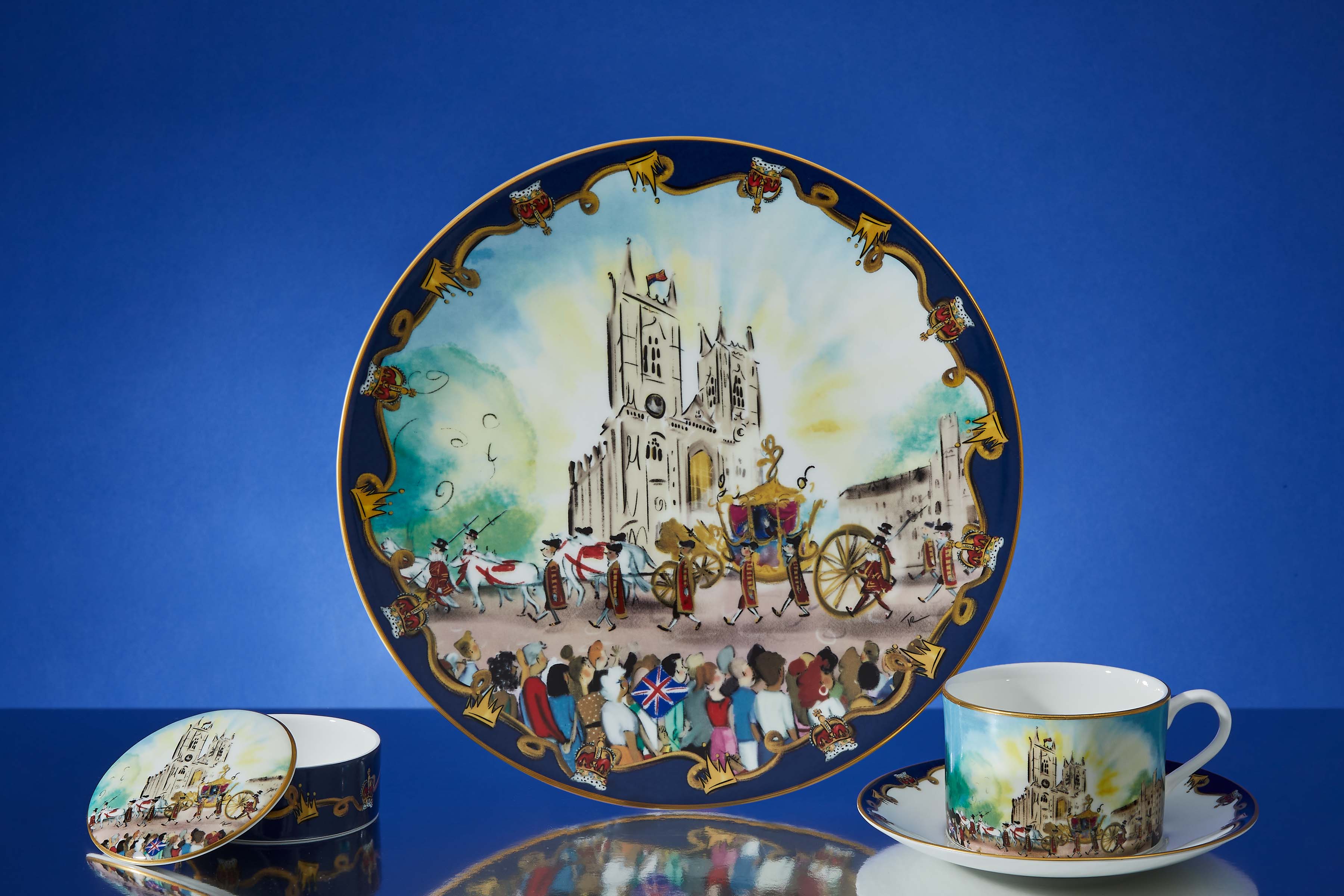 The Coronation at Westminster Abbey Collection by Tug Rice – HALCYON DAYS