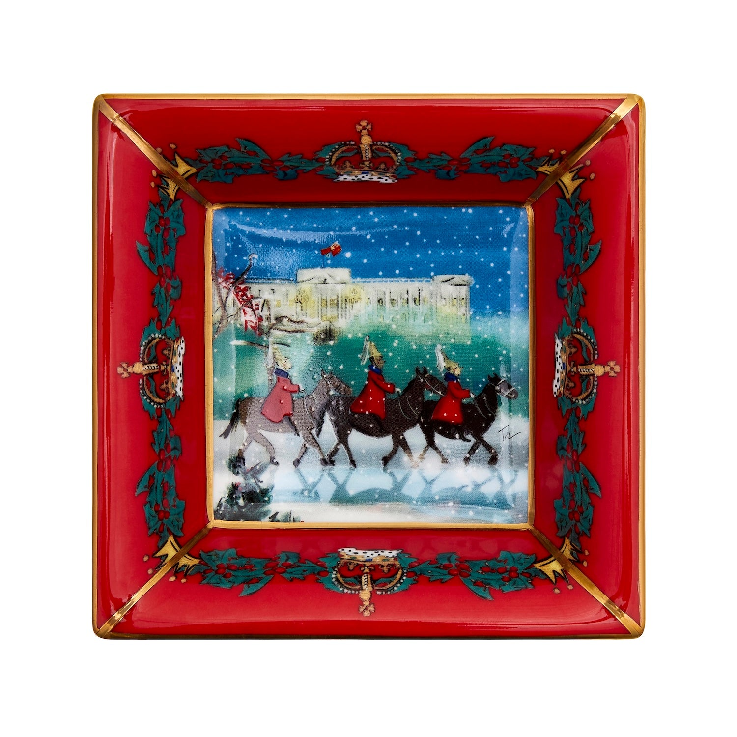 Life Guards in the Snow Square Trinket Tray – HALCYON DAYS