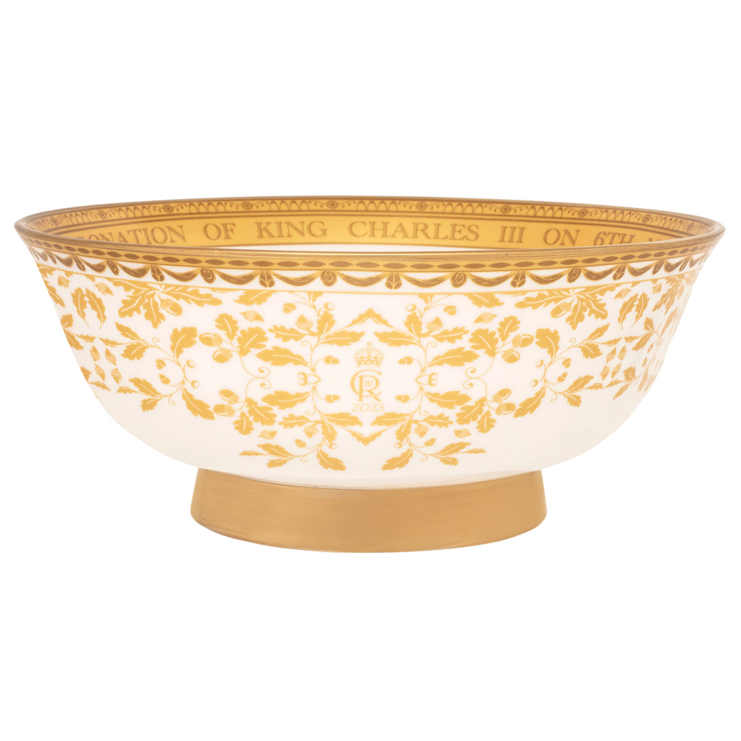 Coronation Gold Presentation Bowl – HALCYON DAYS
