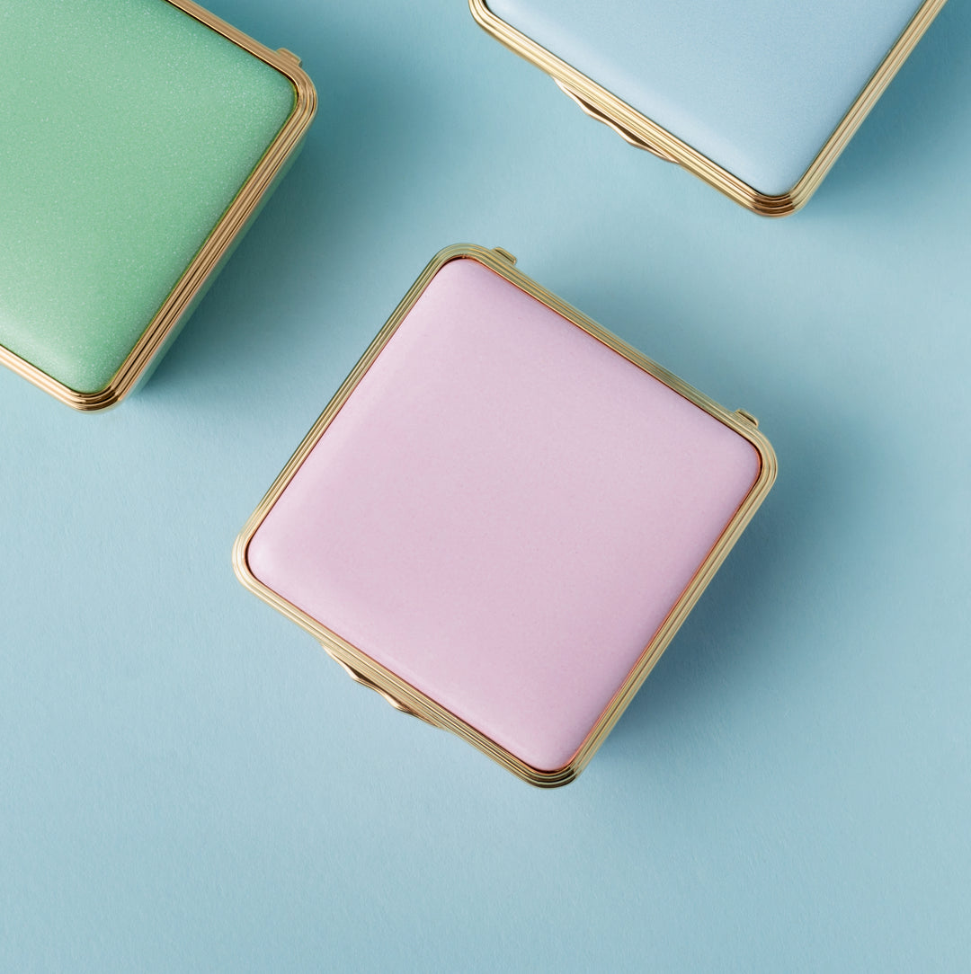 Blank Canvas Enamel Box in Pink – HALCYON DAYS