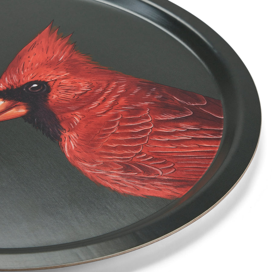 Woodland Wildlife Red Cardinal Round Tray – HALCYON DAYS