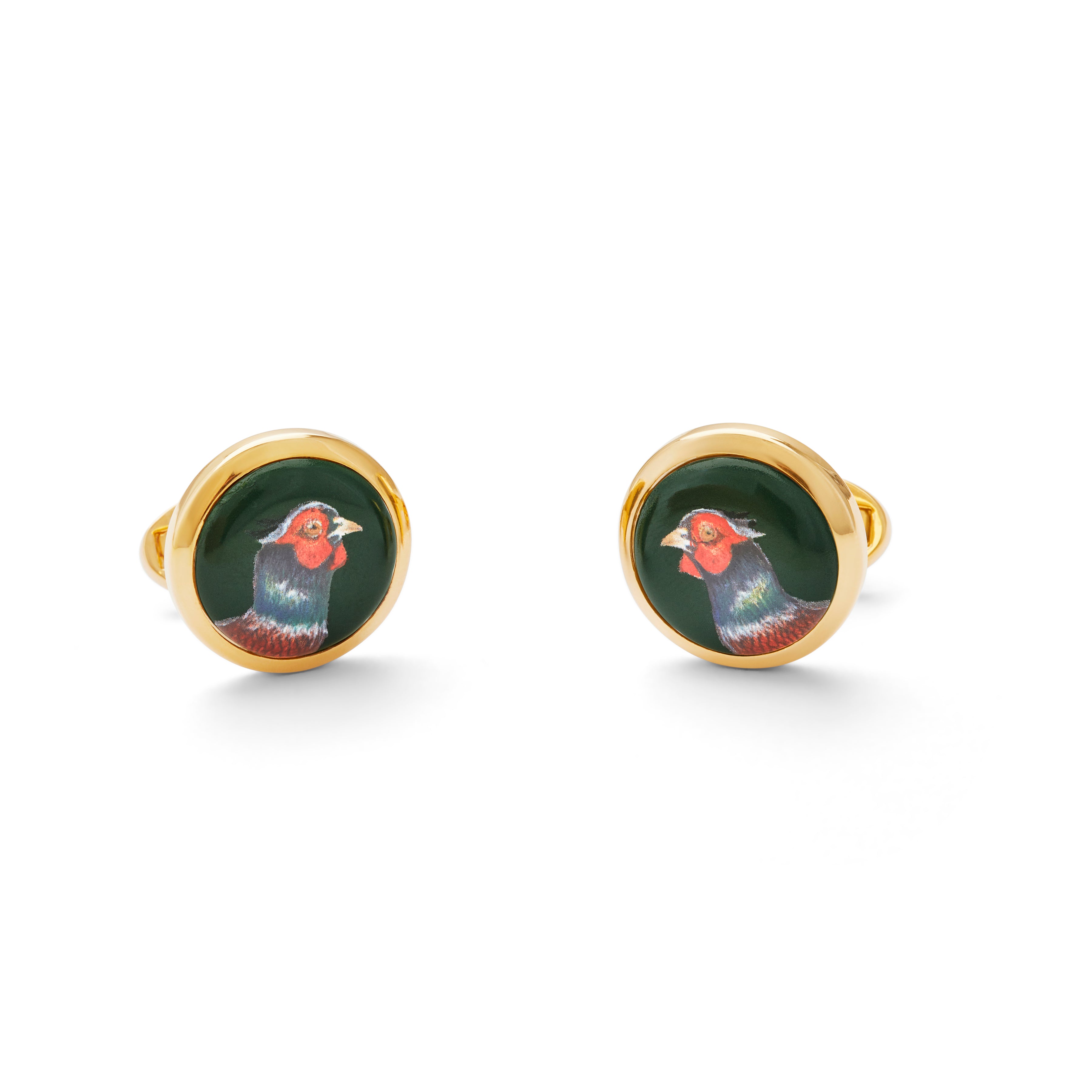 Woodland Wildlife Pheasant Cufflinks – HALCYON DAYS