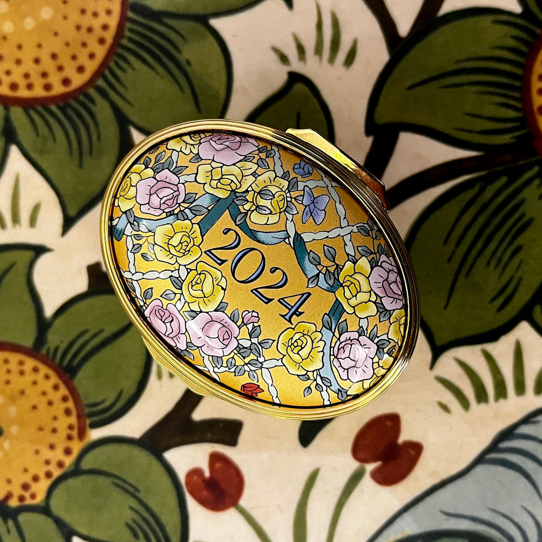 Agama Black & Gold Hinged Enamel Bangle | Halcyon Days – Halcyon Days