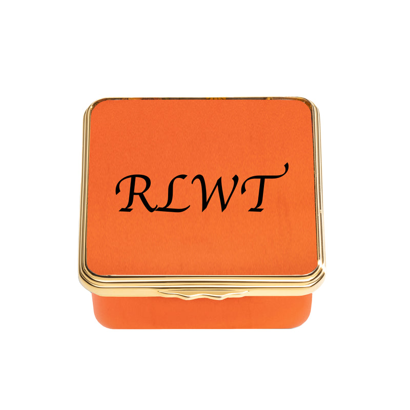 Blank Canvas Orange Gold Box – Halcyon Days