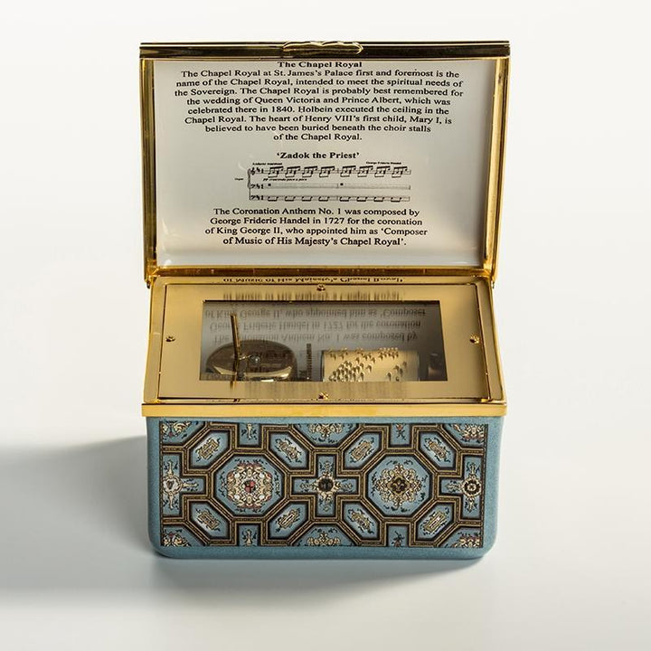 65th Anniversary of the Coronation Musical Box | Halcyon Days – HALCYON ...